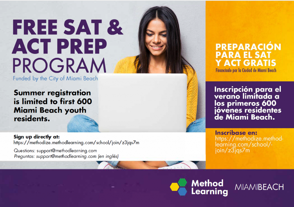 SAT/ACT Prep Program - City of Miami Beach