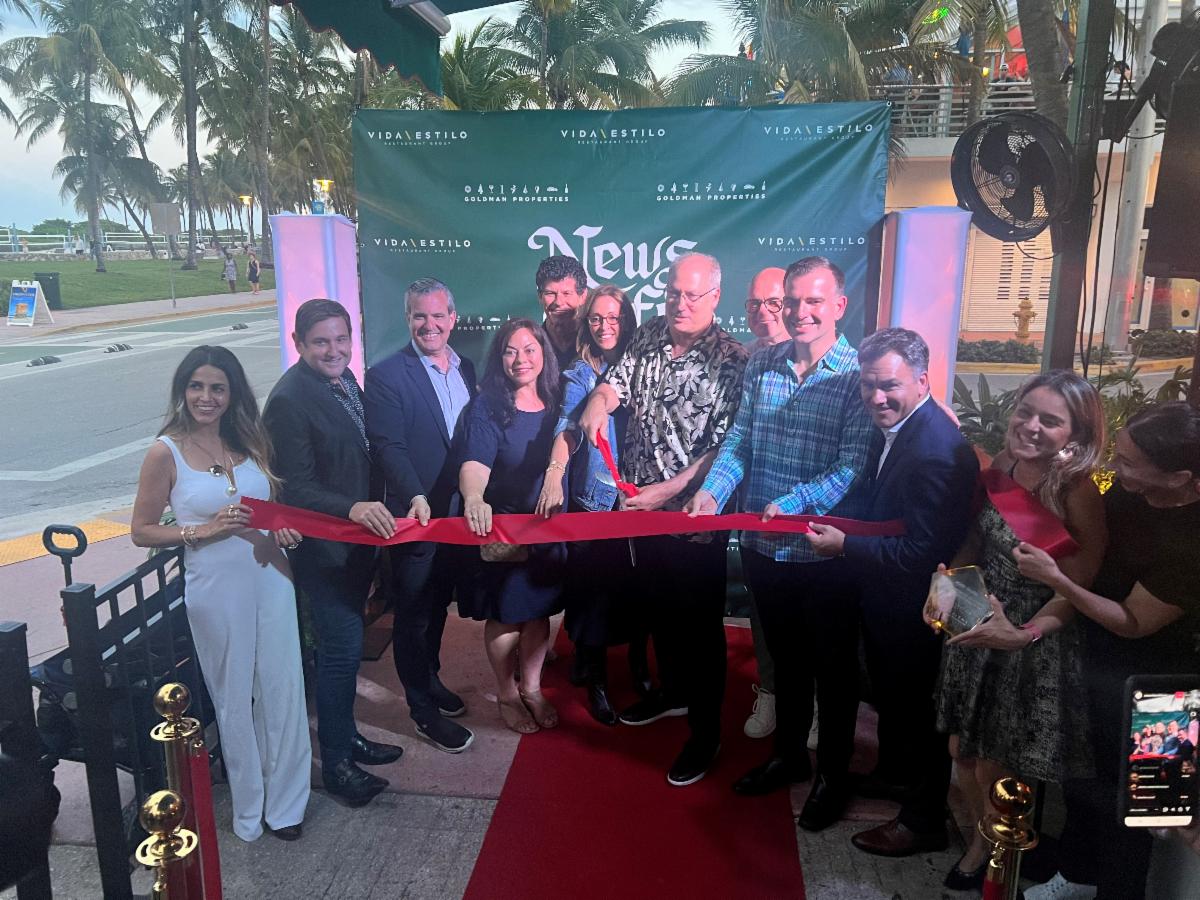 News Cafe Reopens - City of Miami Beach