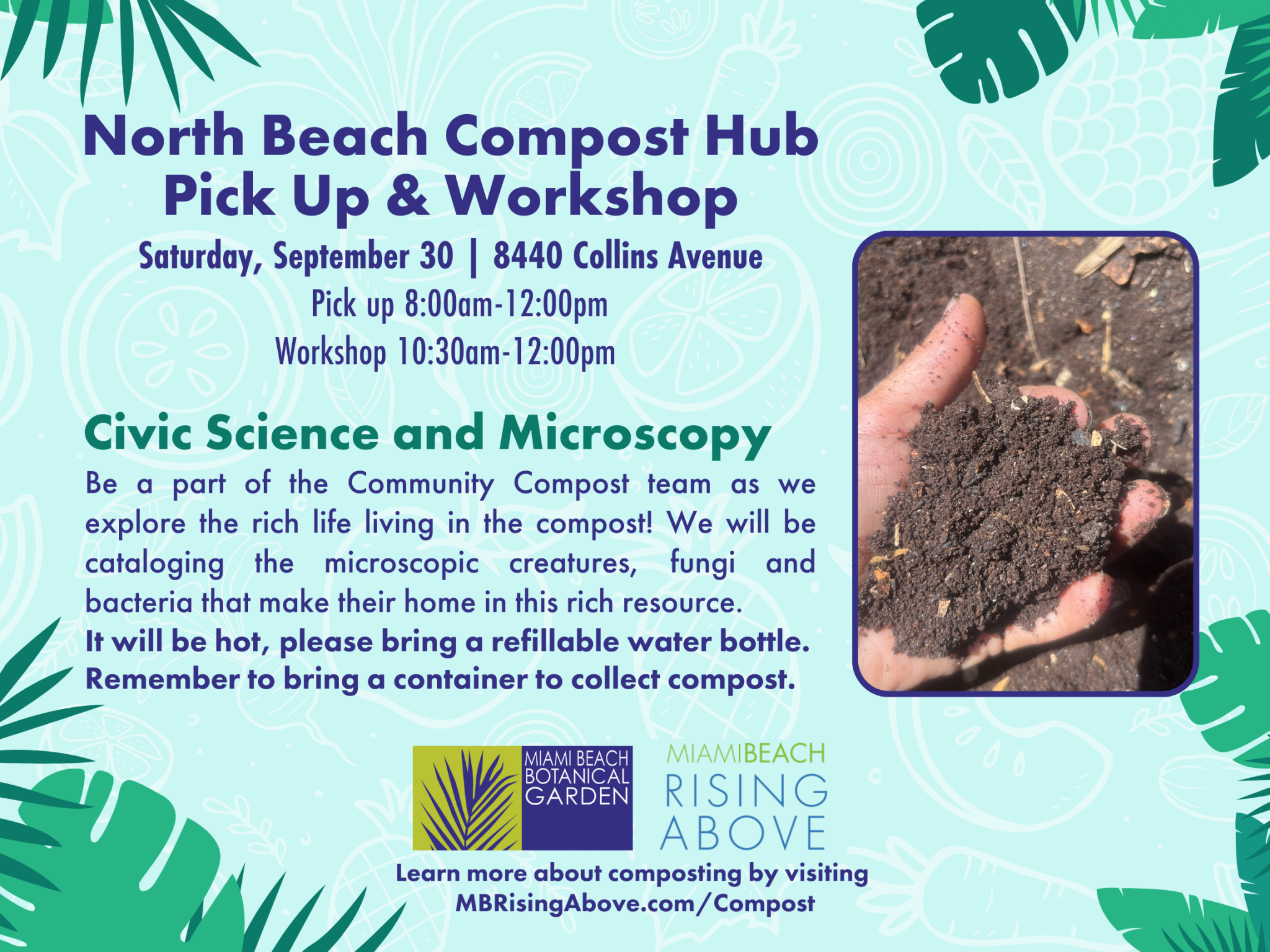 North Beach Compost Hub Pick Up & Workshop: Civic Science and ...